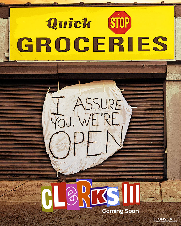 Clerks III (2022) | Official Movie Site | Lionsgate